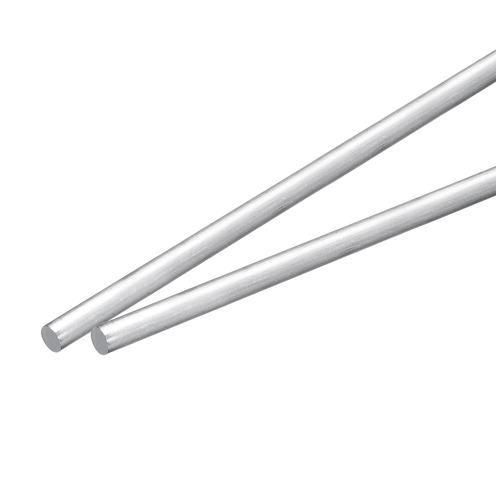 Uxcell Round Aluminum Rods, Aluminum Round Rod Solid Lathe Bar Stock for Industry Construction ...