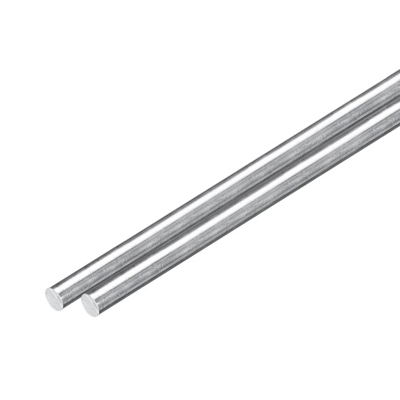 Uxcell Round Aluminum Rods, Aluminum Round Rod Solid Lathe Bar Stock ...