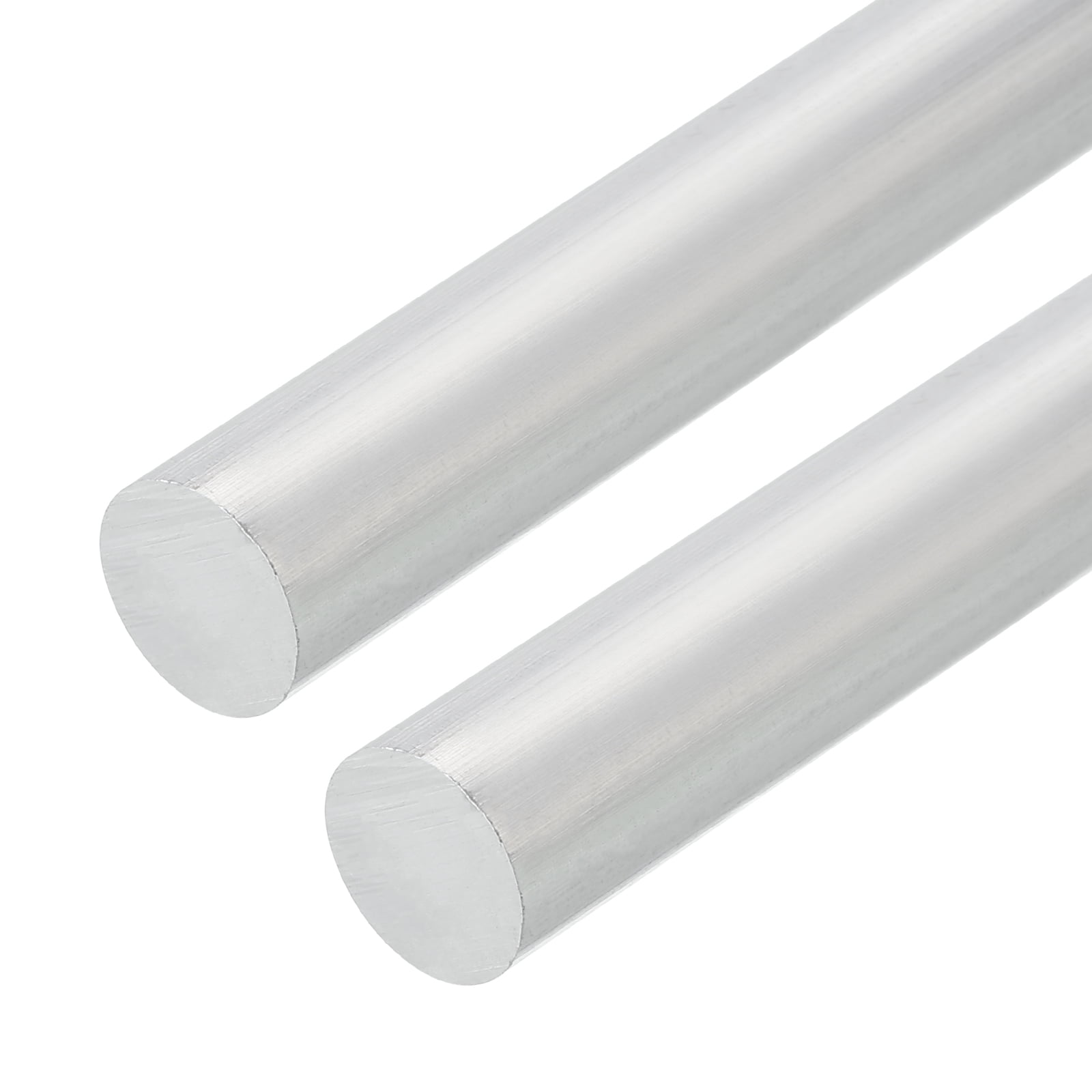 Uxcell Round Aluminum Rods, Aluminum Round Rod Solid Lathe Bar Stock ...
