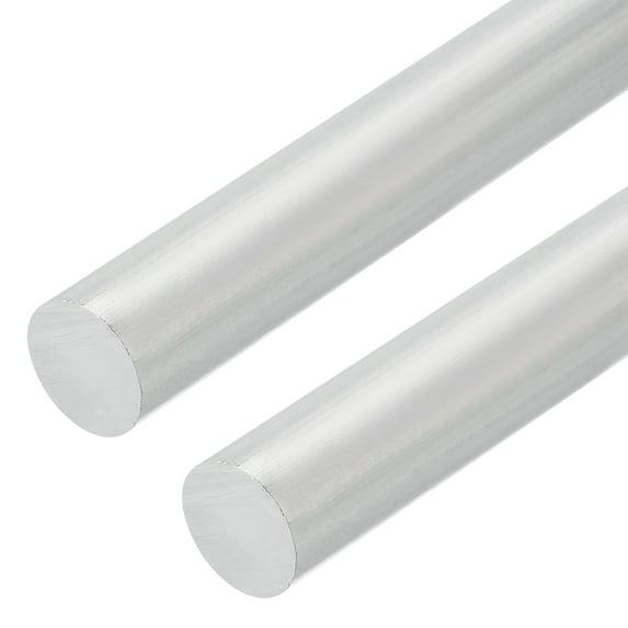 Uxcell Round Aluminum Rods, Aluminum Round Rod Solid Lathe Bar Stock ...