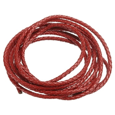 Round Genuine Leather Cord for Bracelet Making 2 mm - Real Leather ...