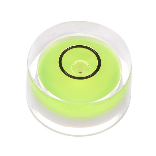 Uxcell Round Bubble Level 15x8mm Mini Circular Bullseye Spirit Levels ...