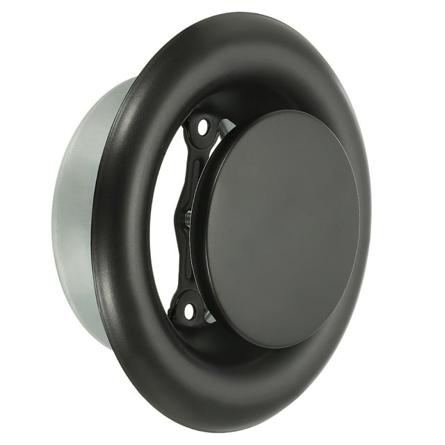 Uxcell Round Ceiling Diffuser, Metal Adjustable Wall Air Vent Diffuser ...