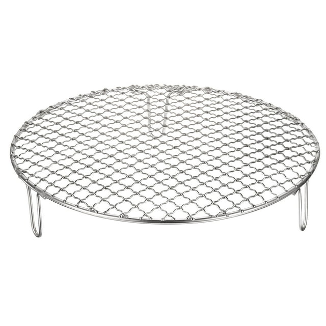 Uxcell Round Cooking Rack, 10.4-inch Stainless Steel Cross Wire ...