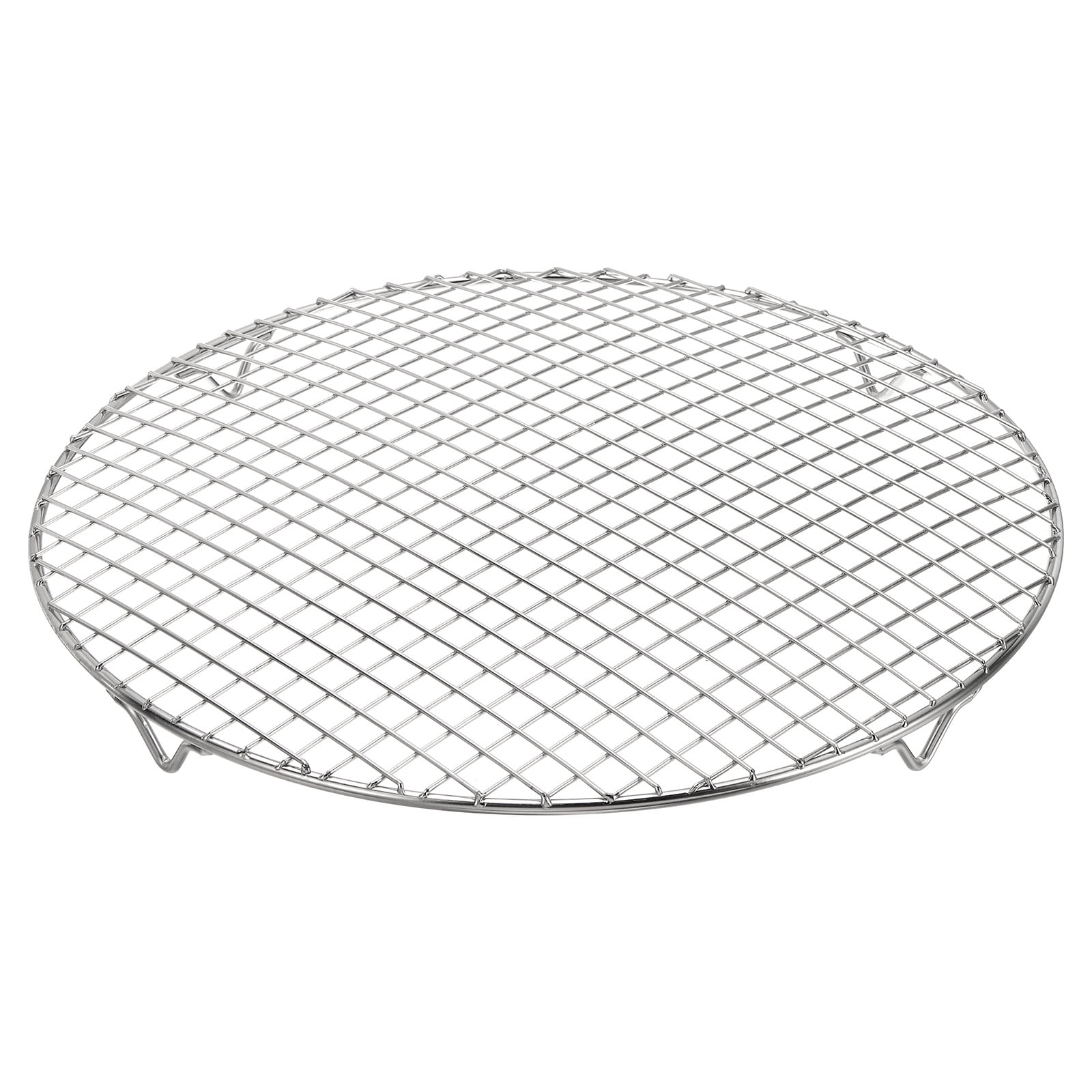 Uxcell Round Cooking Rack 12 Inch Dia Stainless Steel Wire Cooling ...