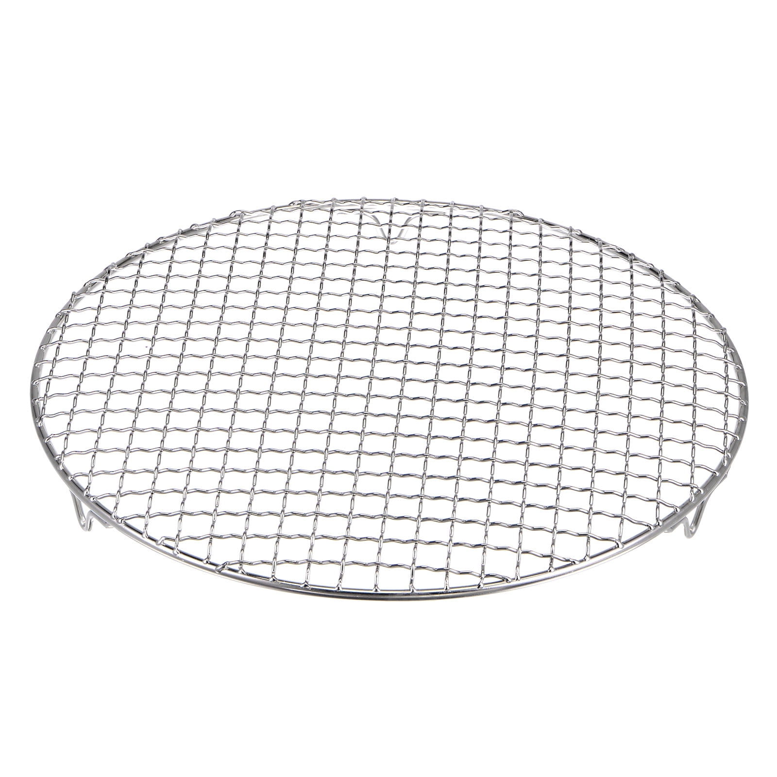 Uxcell Round Cooking Rack, 12-inch 201 Stainless Steel Cross Wire ...