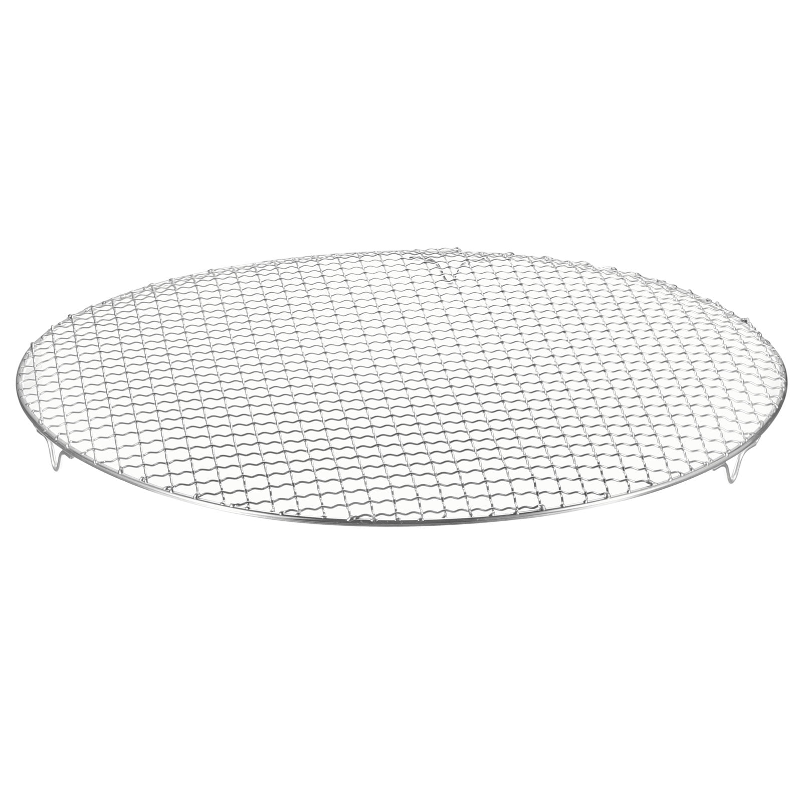Uxcell Round Cooking Rack, 17.7-inch 201 Stainless Steel Cross Wire ...
