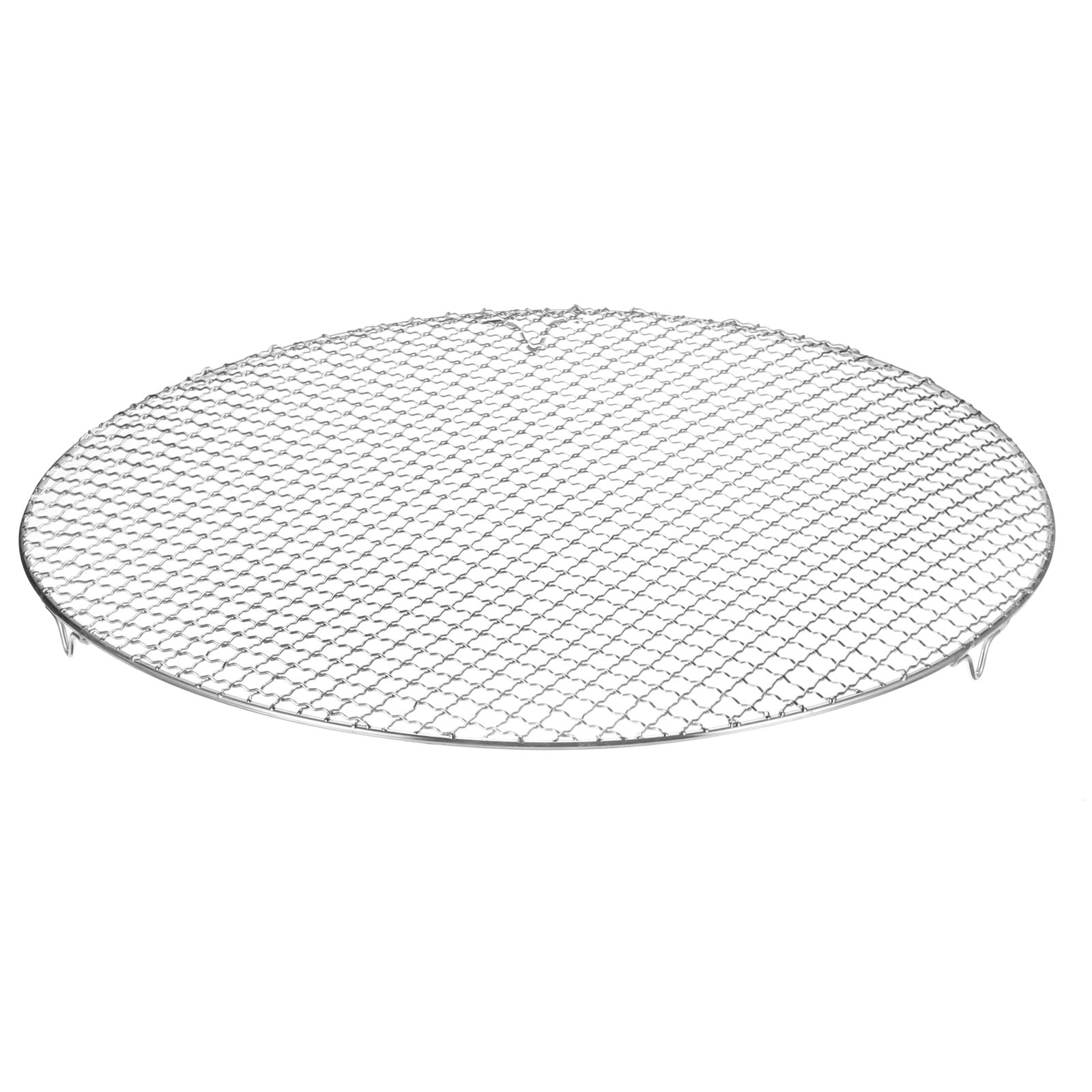 Uxcell Round Cooking Rack, 19-inch Stainless Steel Cross Wire Barbecue ...