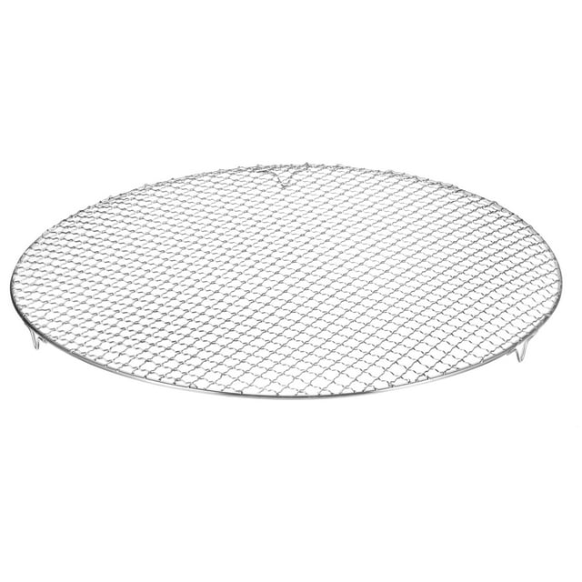 Uxcell Round Cooking Rack, 19-inch Stainless Steel Cross Wire Barbecue ...