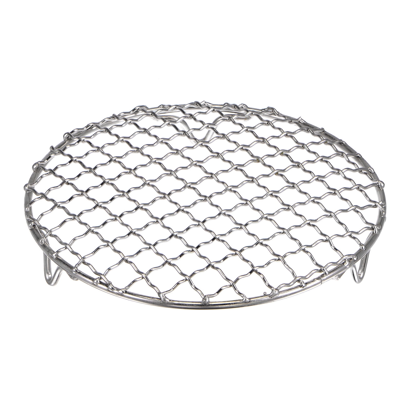 Uxcell Round Cooking Rack, 6.5-inch 201 Stainless Steel Cross Wire ...