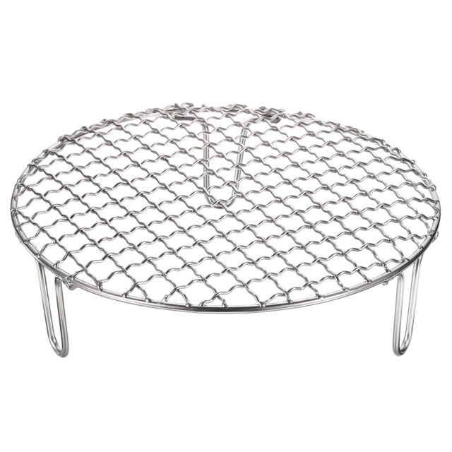 Uxcell Round Cooking Rack, 7.5-inch Stainless Steel Cross Wire Barbecue ...