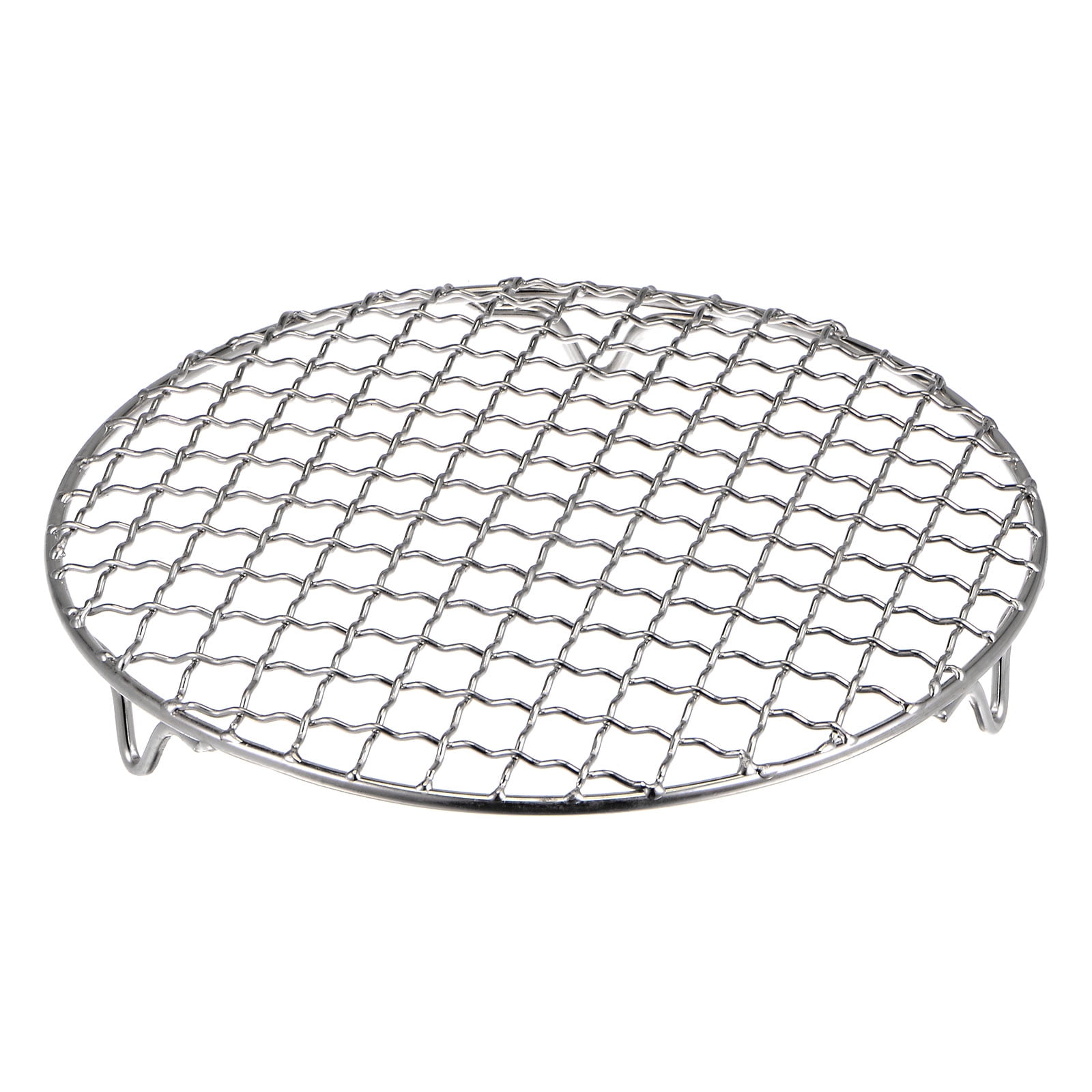 Uxcell Round Cooking Rack, 7-inch 201 Stainless Steel Cross Wire ...