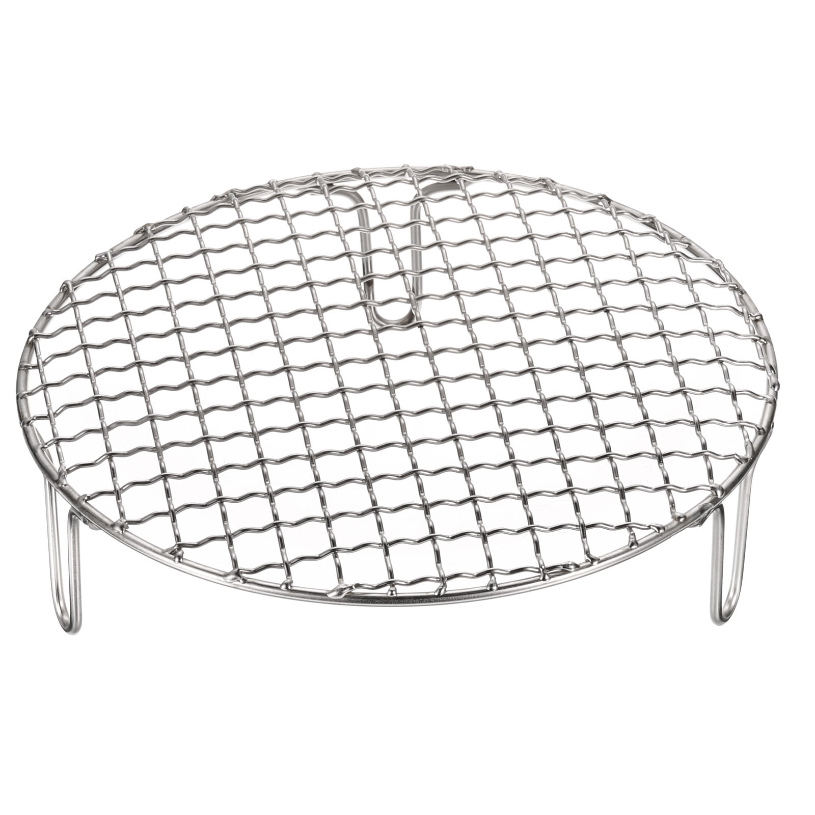 Uxcell Round Cooking Rack, 8.3-inch Stainless Steel Cross Wire Barbecue ...