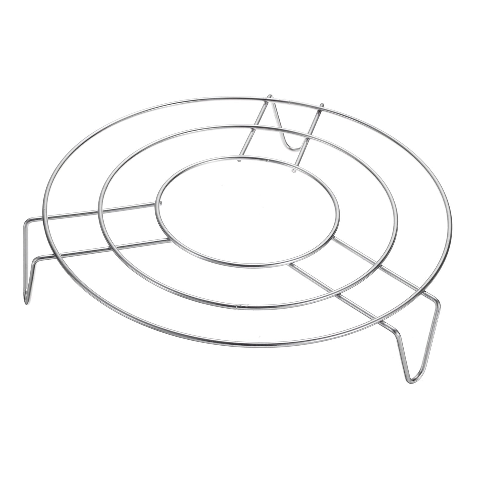Uxcell Round Cooking Rack 9.4" Dia Stainless Steel 2" Tall for Cooking ...