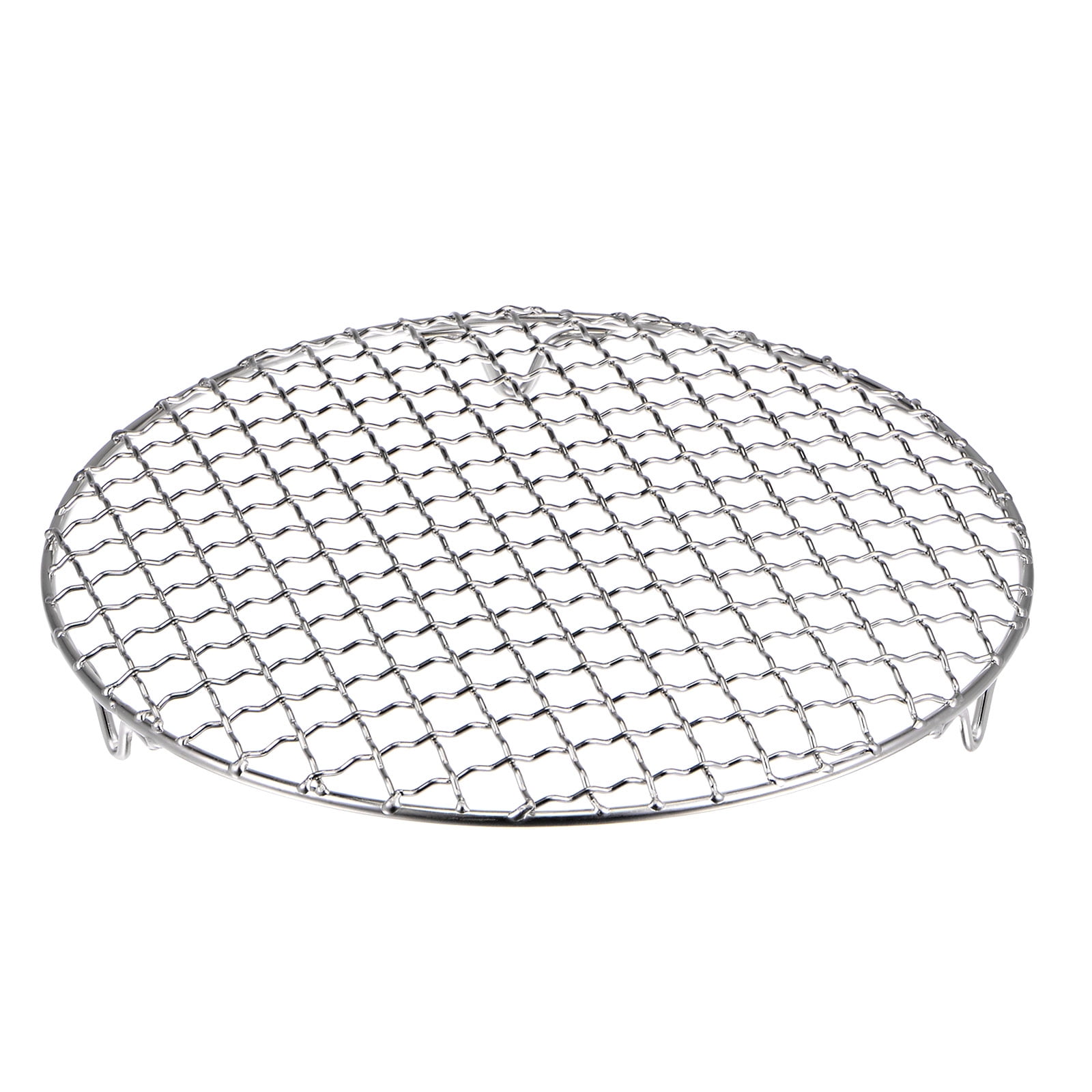 Uxcell Round Cooking Rack, 9-inch 201 Stainless Steel Cross Wire ...