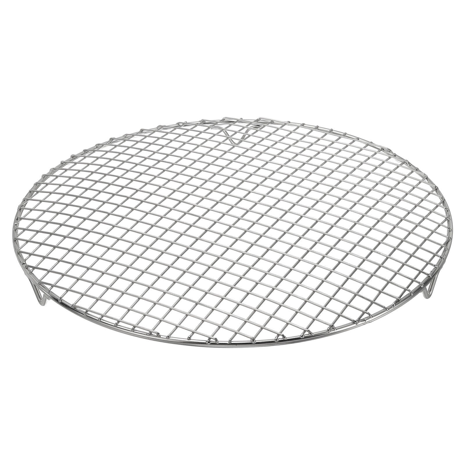 Uxcell Round Cooking Rack with Legs, Dia 13 Inch 304 Stainless Steel ...