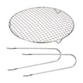 Uxcell Round Cooling Rack, 29.5cm / 11.61 Inch Stainless Steel Cross ...