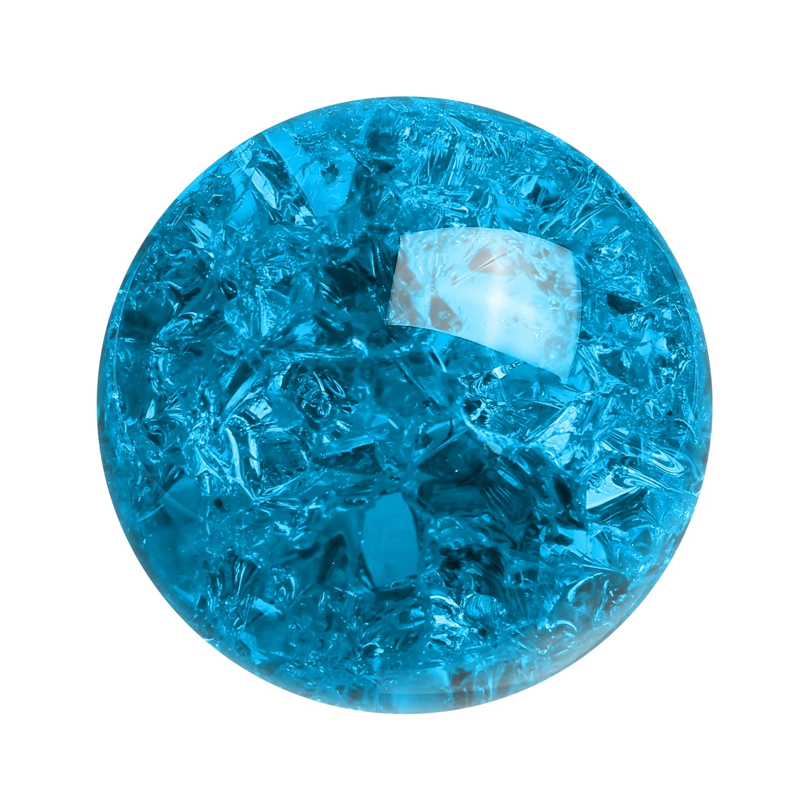 Uxcell Round Crystal Sphere, 50mm / 2" Glass Solid Decorative Sphere ...