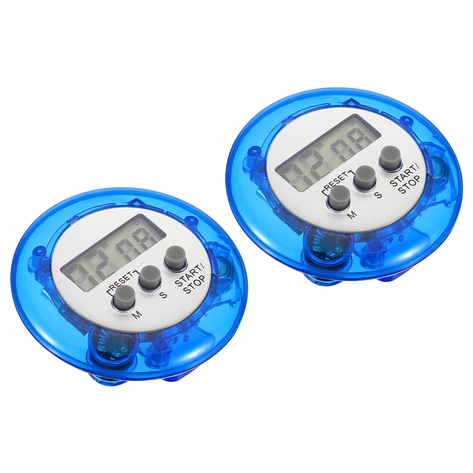 Uxcell Round Digital Timer, 2pcs Small Count Down/ UP Clock with ...