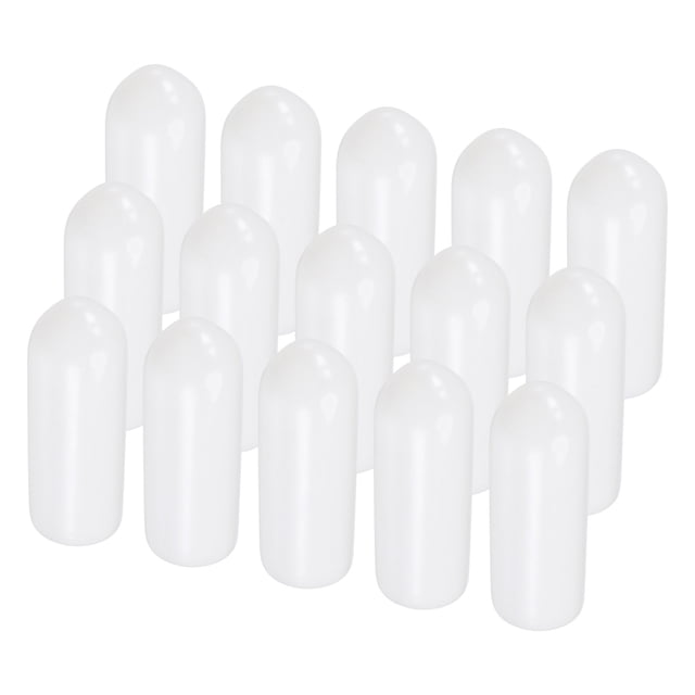 Uxcell Round End Caps Rubber Cover 3/16" Vinyl Screw Protector for ...