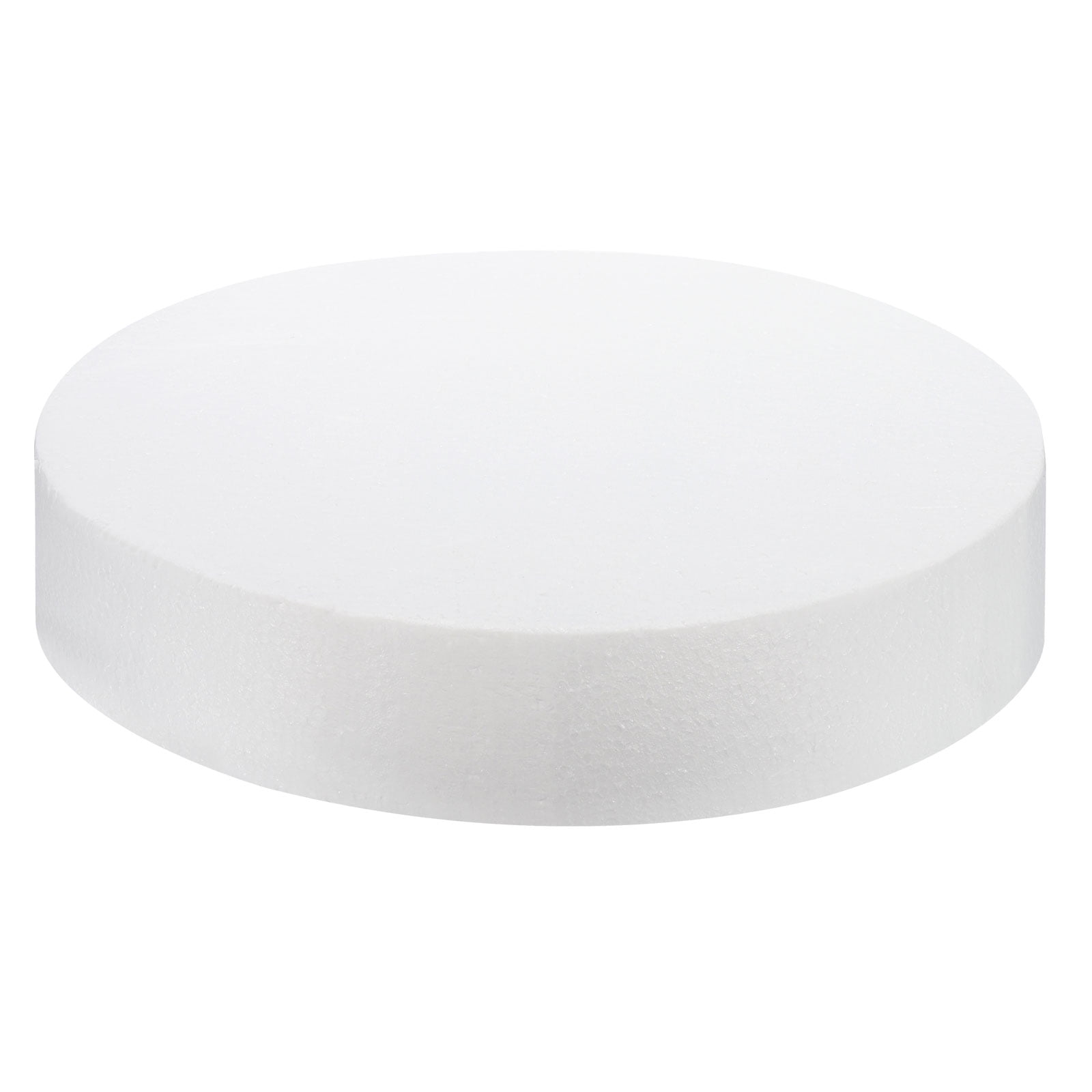 Uxcell Round Foam Cake Dummy 10 Inch x 2 Inch Circle Dummy Cake Set for ...