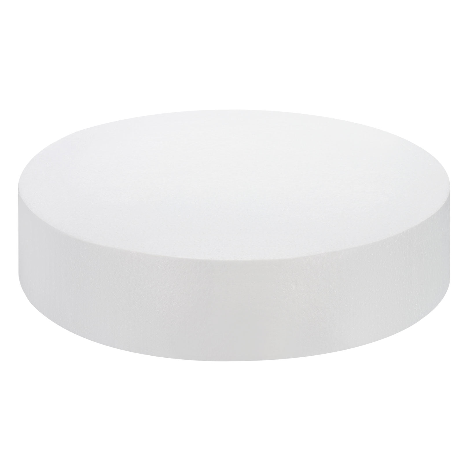 Uxcell Round Foam Cake Dummy 14 Inch x 2.8 Inch Circle Dummy Cake Set ...