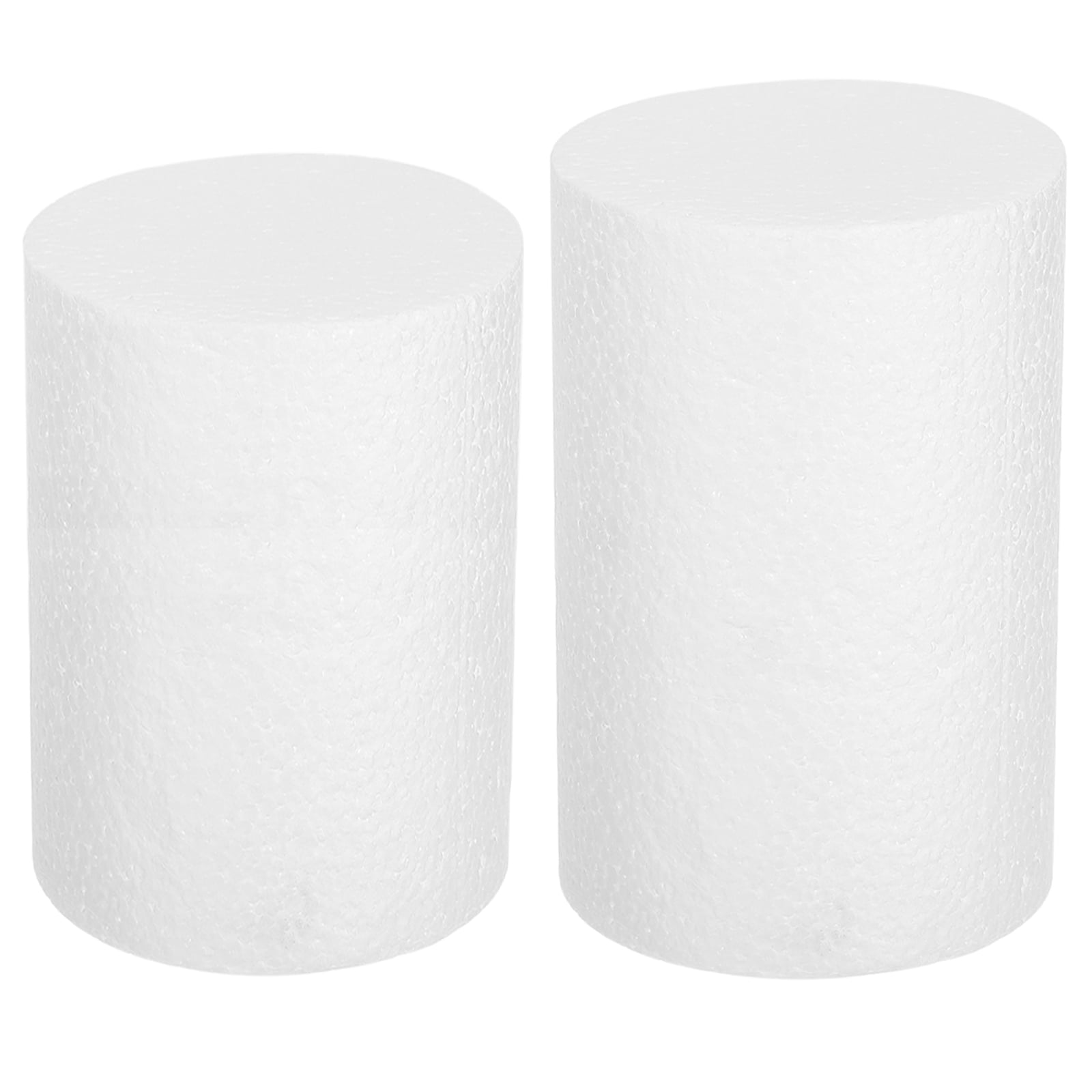 Uxcell Round Foam Cake Dummy, 4"x 5", 4"x 6" White Fake Cake Circles ...