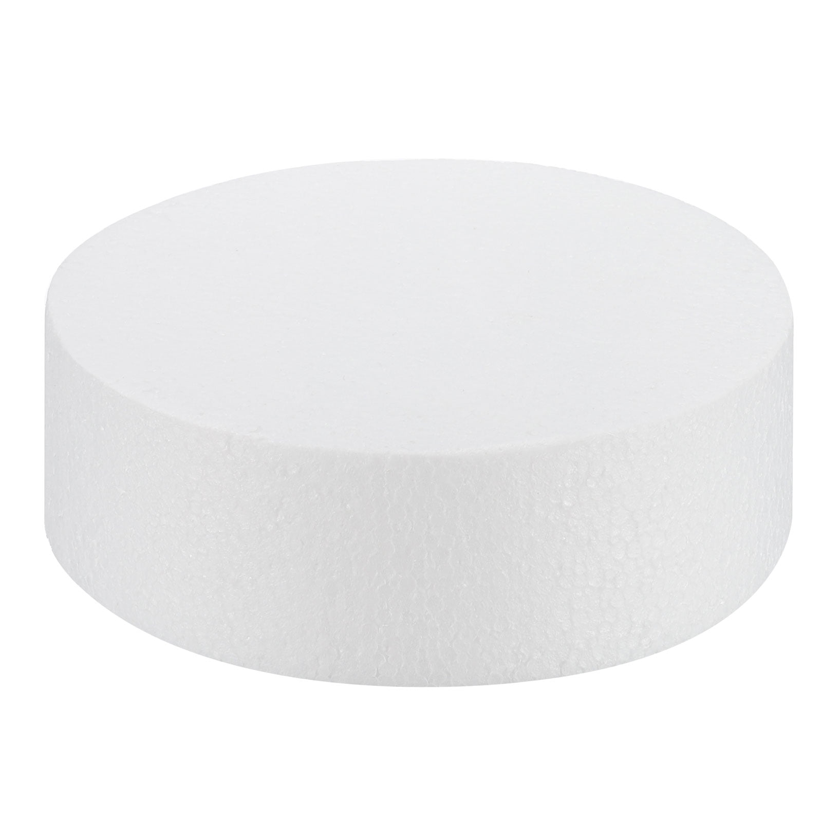 Uxcell Round Foam Cake Dummy 6 Inch x 2 Inch Circle Dummy Cake Set for ...