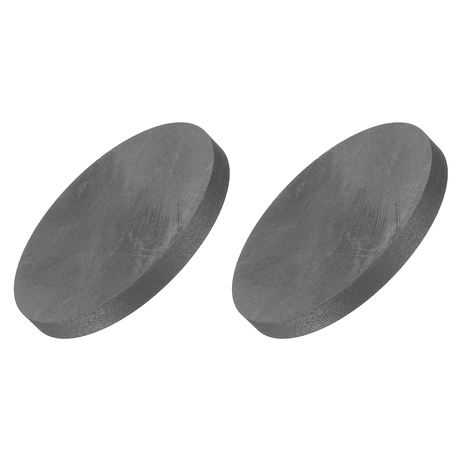 Uxcell Round Graphite Block Disk Ingot Graphite Electrode Plate 50x5mm ...