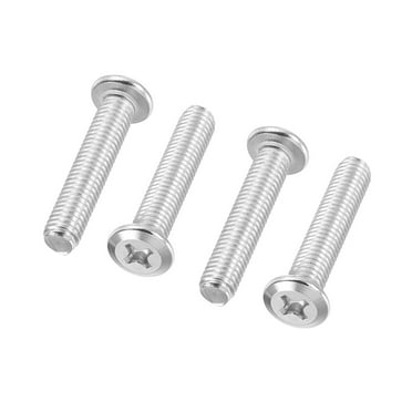 Brass Hex Bolts, M10x30mm 1 Pack Fully Thread Grade 4.8 Machine Screws - Walmart.com
