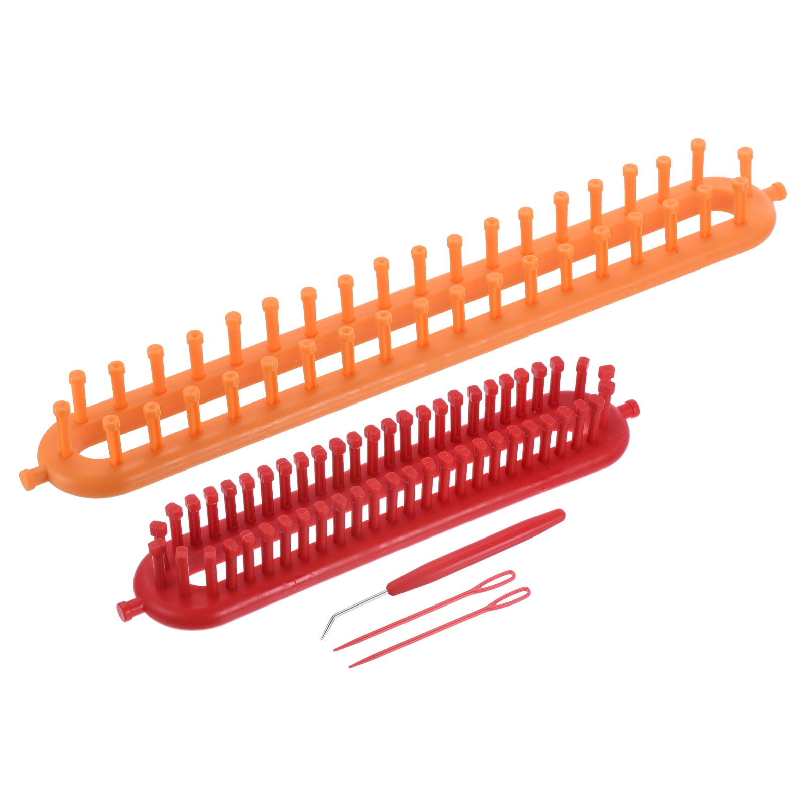 Uxcell Round Knitting Machines Kit, Darning Weave Tool with Accessories ...