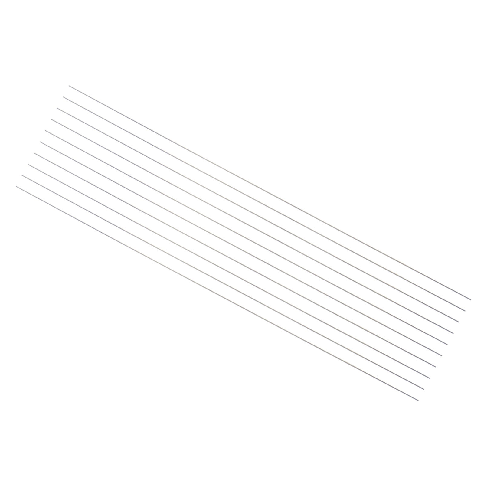 Uxcell Round Metal Rods 0.5mm x 200mm High Speed Steel (HSS) Lathe Bar ...