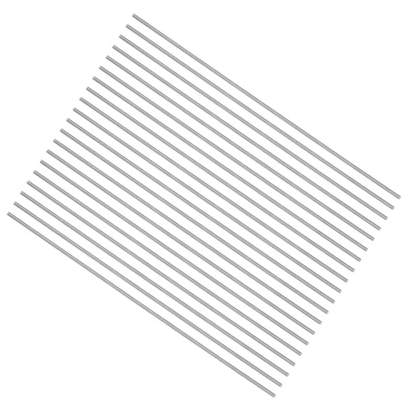 Uxcell Round Metal Rods 1.4mm x 200mm High Speed Steel (HSS) Lathe Bar ...