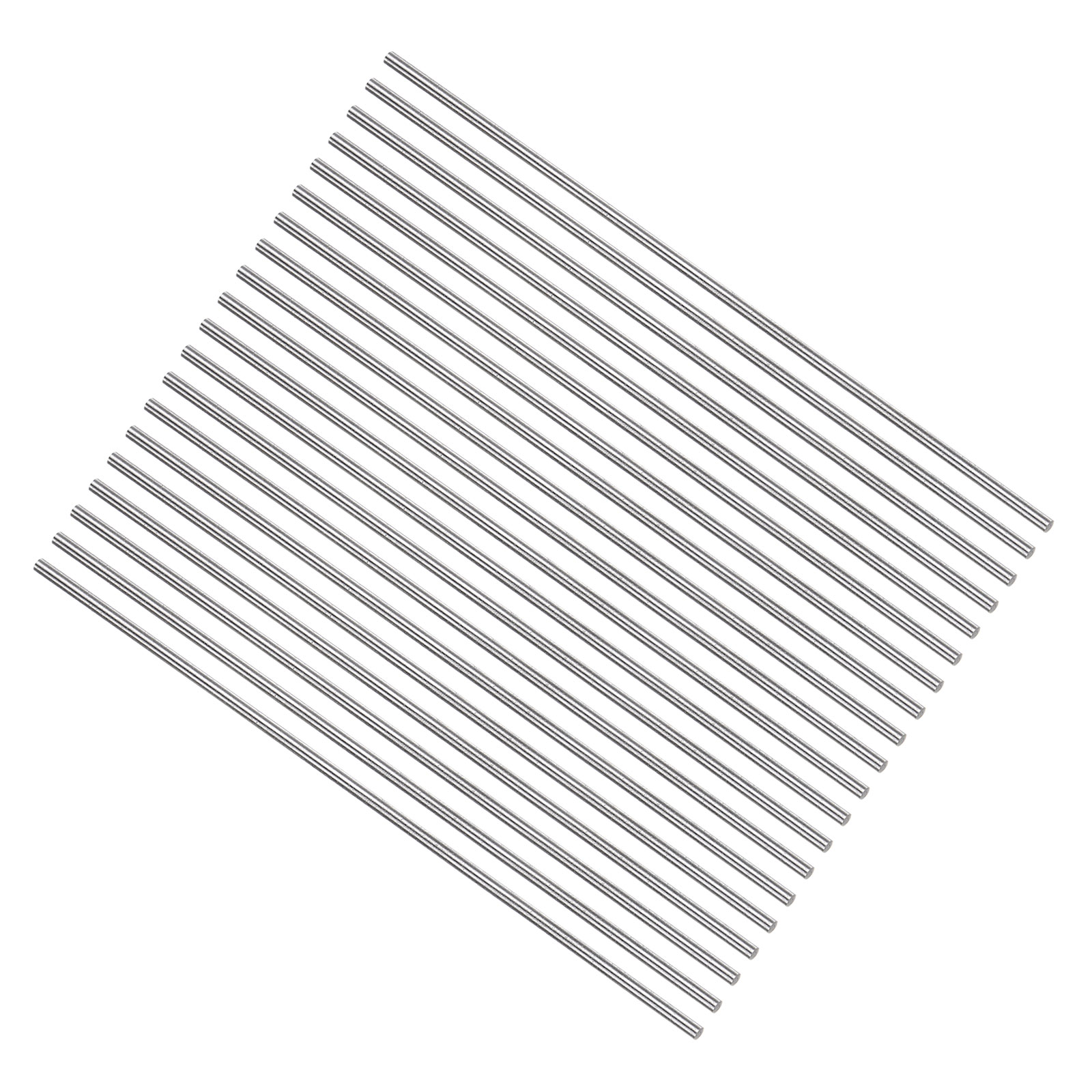 Uxcell Round Metal Rods 1.9mm x 150mm High Speed Steel (HSS) Lathe Bar ...