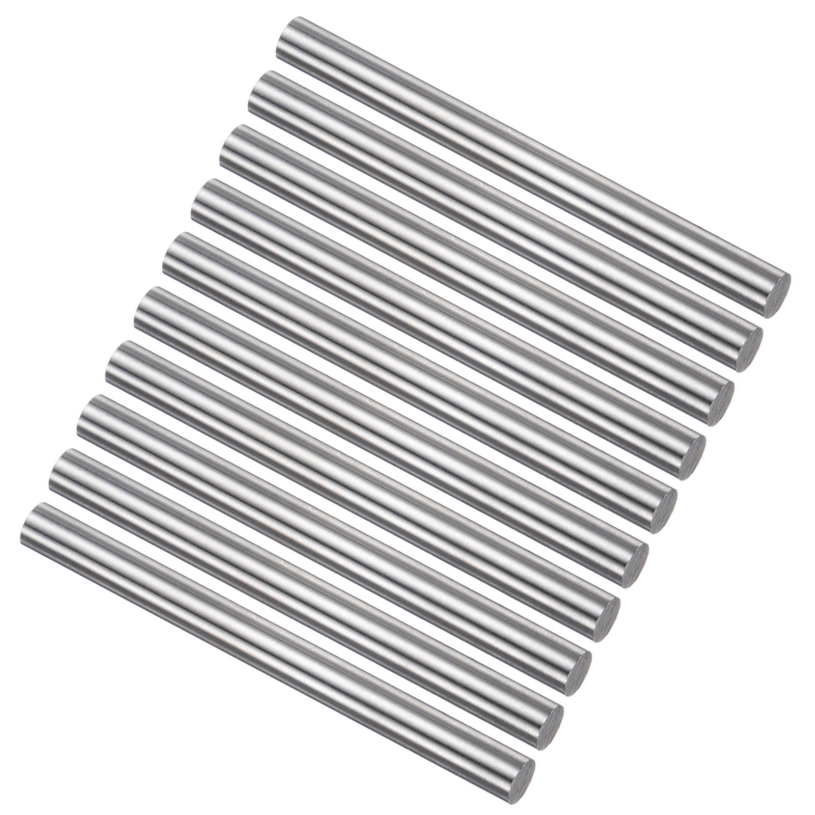 Uxcell Round Metal Rods 4.9mm x 60mm High Speed Steel (HSS) Lathe Bar ...