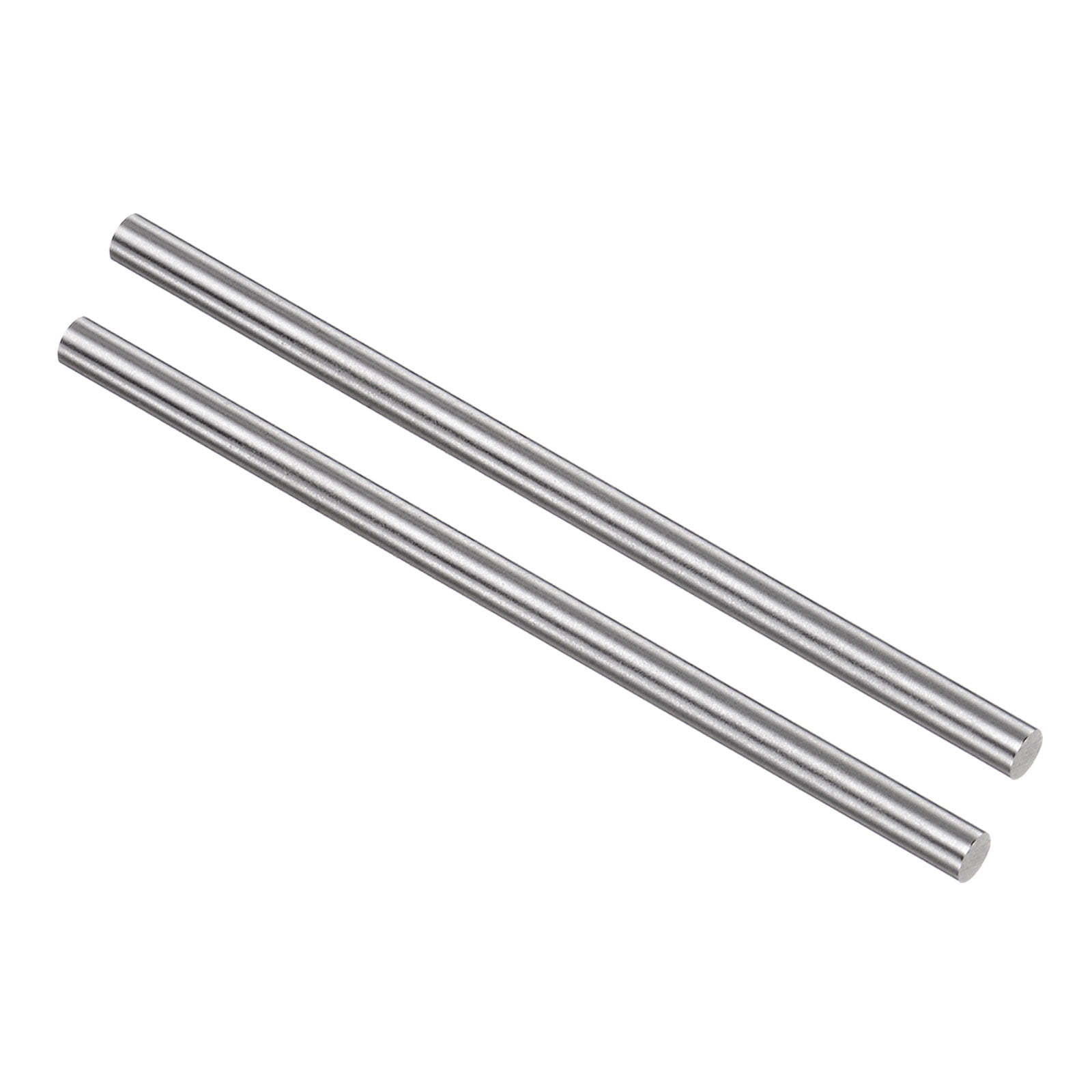Uxcell Round Metal Rods 5.5mm x 100mm High Speed Steel (HSS) Lathe Bar ...
