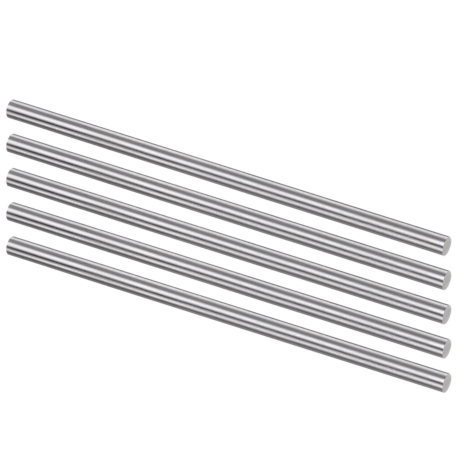 Uxcell Round Metal Rods 5.5mm x 150mm High Speed Steel (HSS) Lathe Bar ...