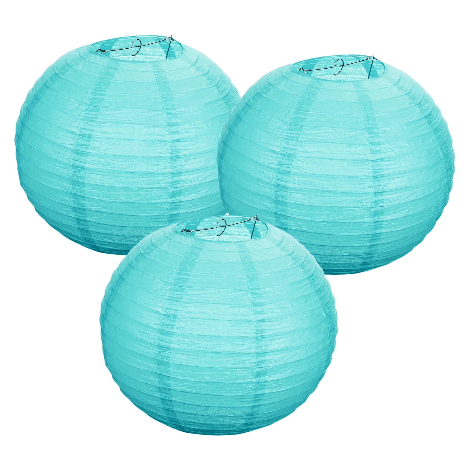 Uxcell Round Paper Lanterns, Decorative Hanging Lanterns Lamp Party ...
