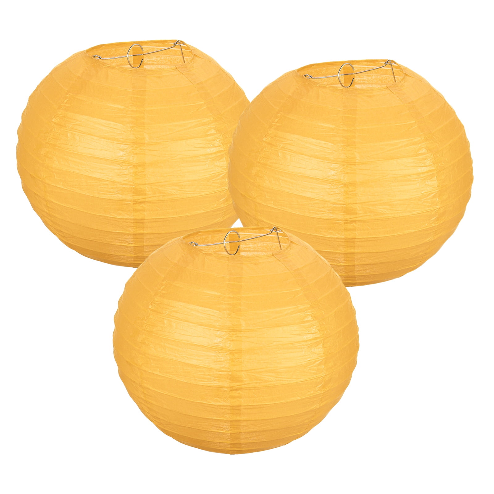 Uxcell Round Paper Lanterns, Decorative Hanging Lanterns Lamp Party ...
