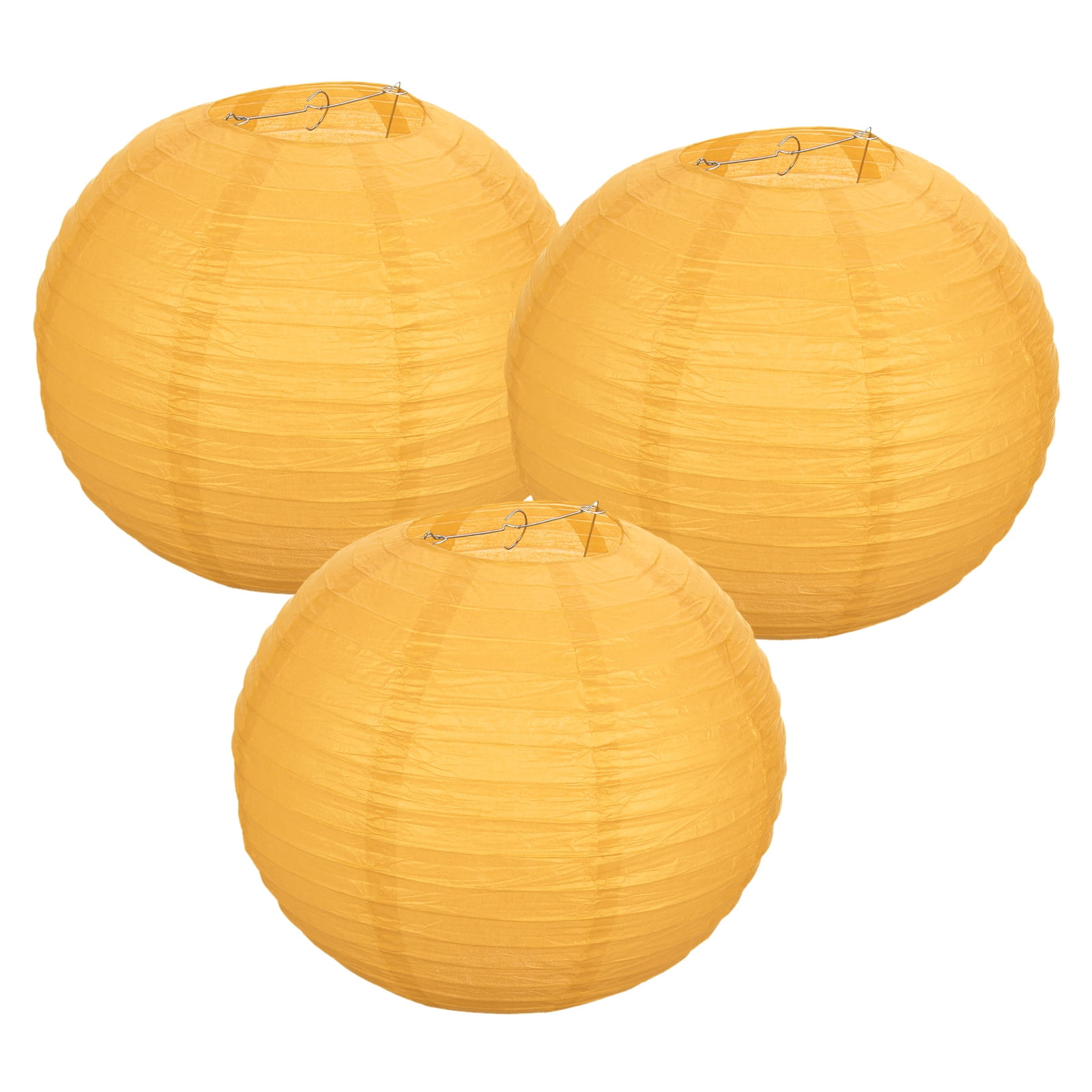 Uxcell Round Paper Lanterns, Decorative Hanging Lanterns Lamp Party ...