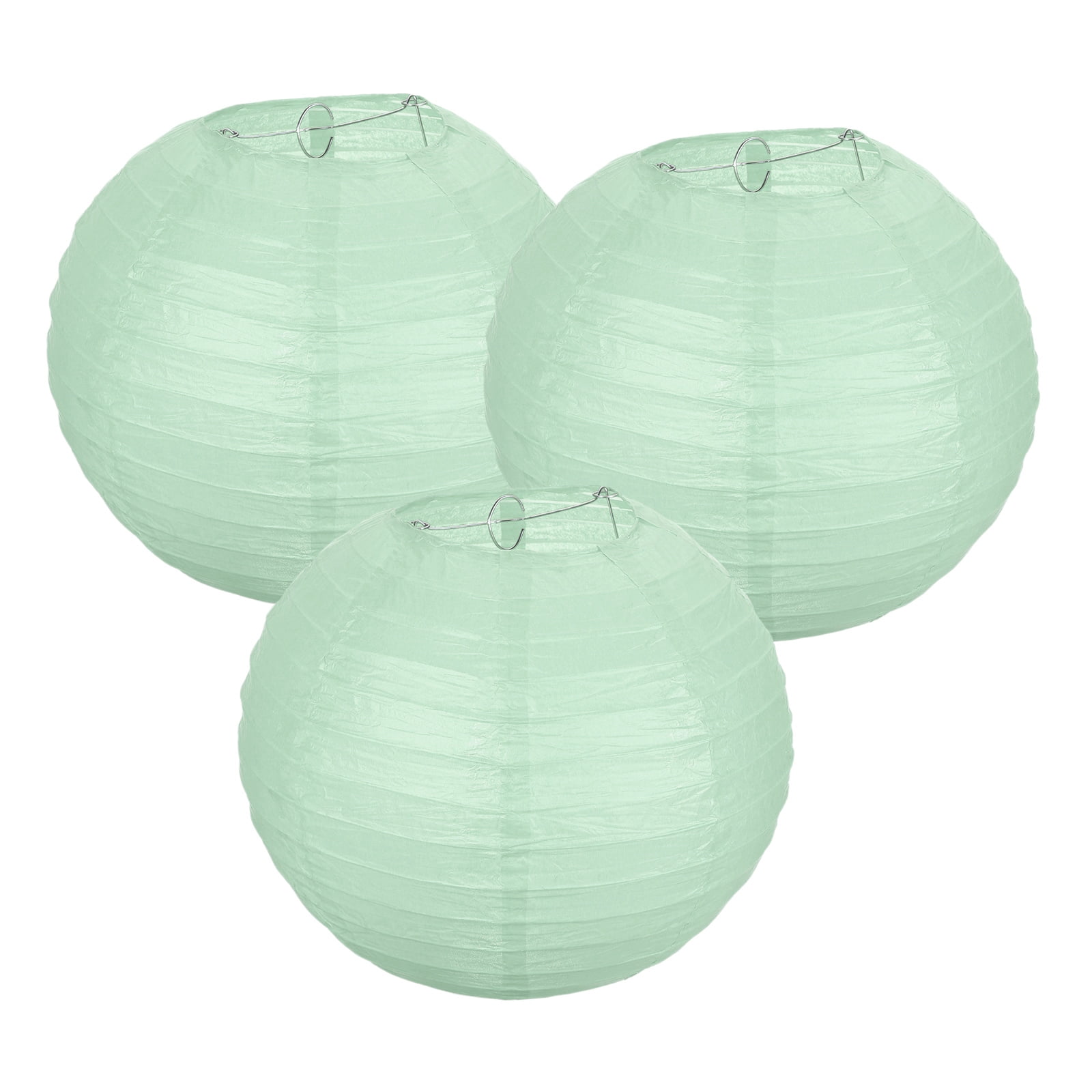 Uxcell Round Paper Lanterns, Decorative Hanging Lanterns Lamp Party ...