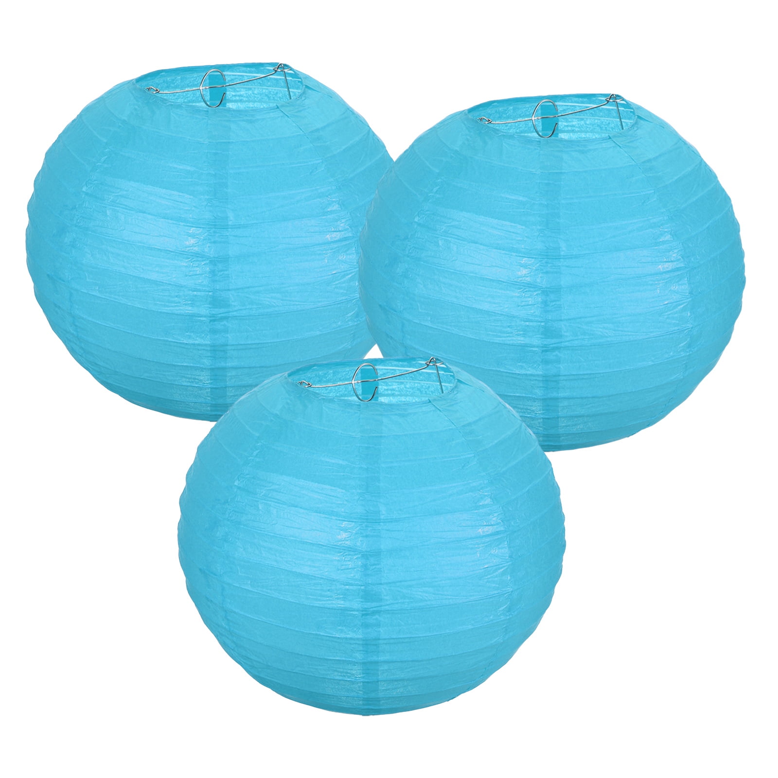 Uxcell Round Paper Lanterns, Decorative Hanging Lanterns Lamp Party ...
