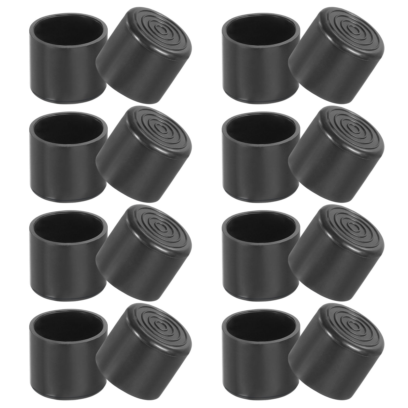 Uxcell Round Plastic Hole Plug, Tubing Insert End Cap for Rectangle ...