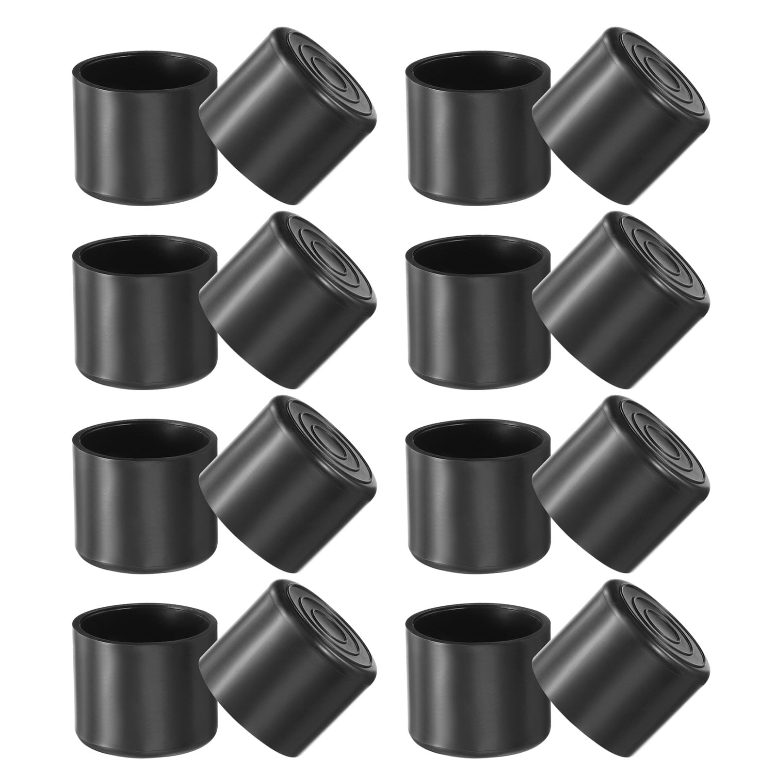 Uxcell Round Plastic Hole Plug, Tubing Insert End Cap for Rectangle ...