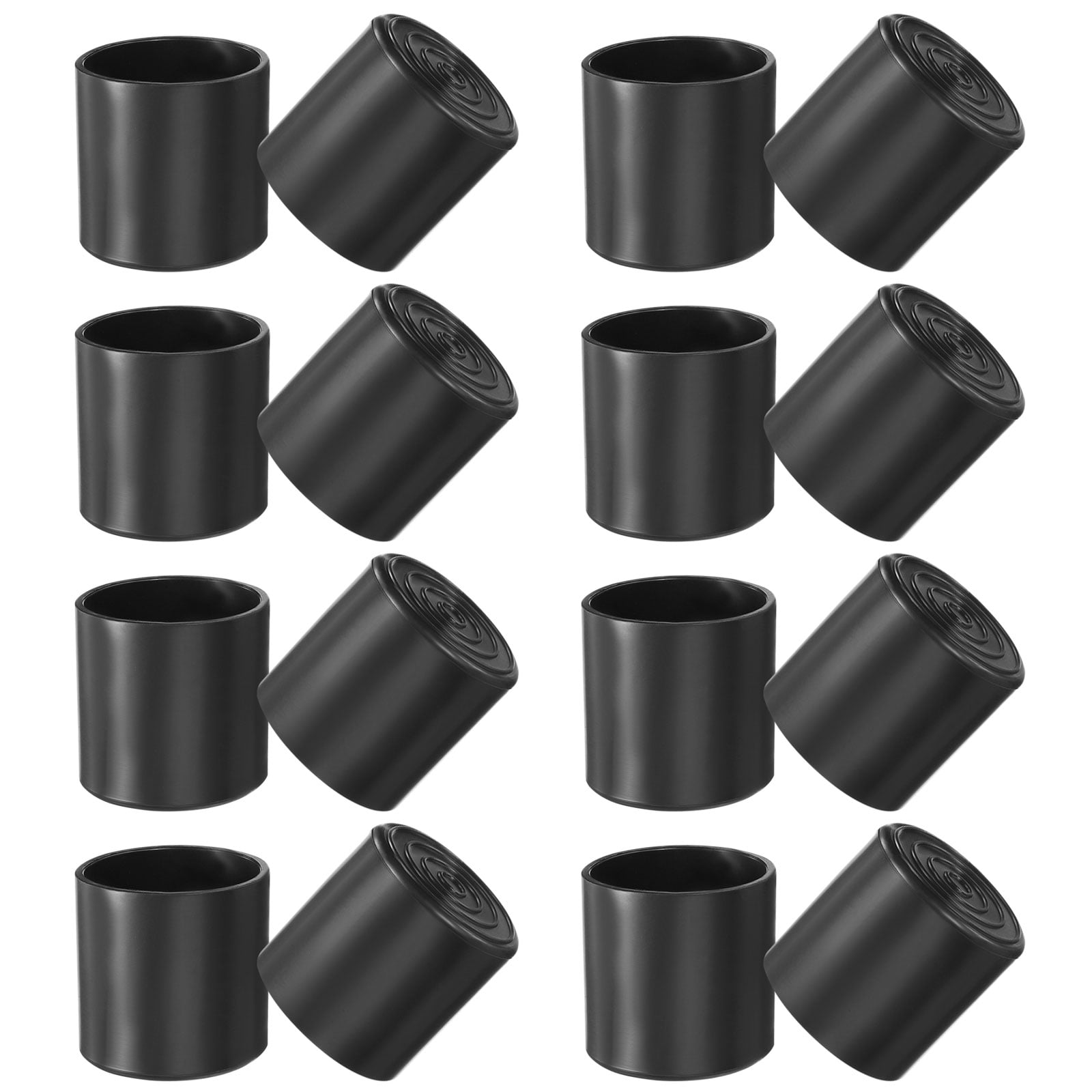 Uxcell Round Plastic Hole Plug, Tubing Insert End Cap for Rectangle ...