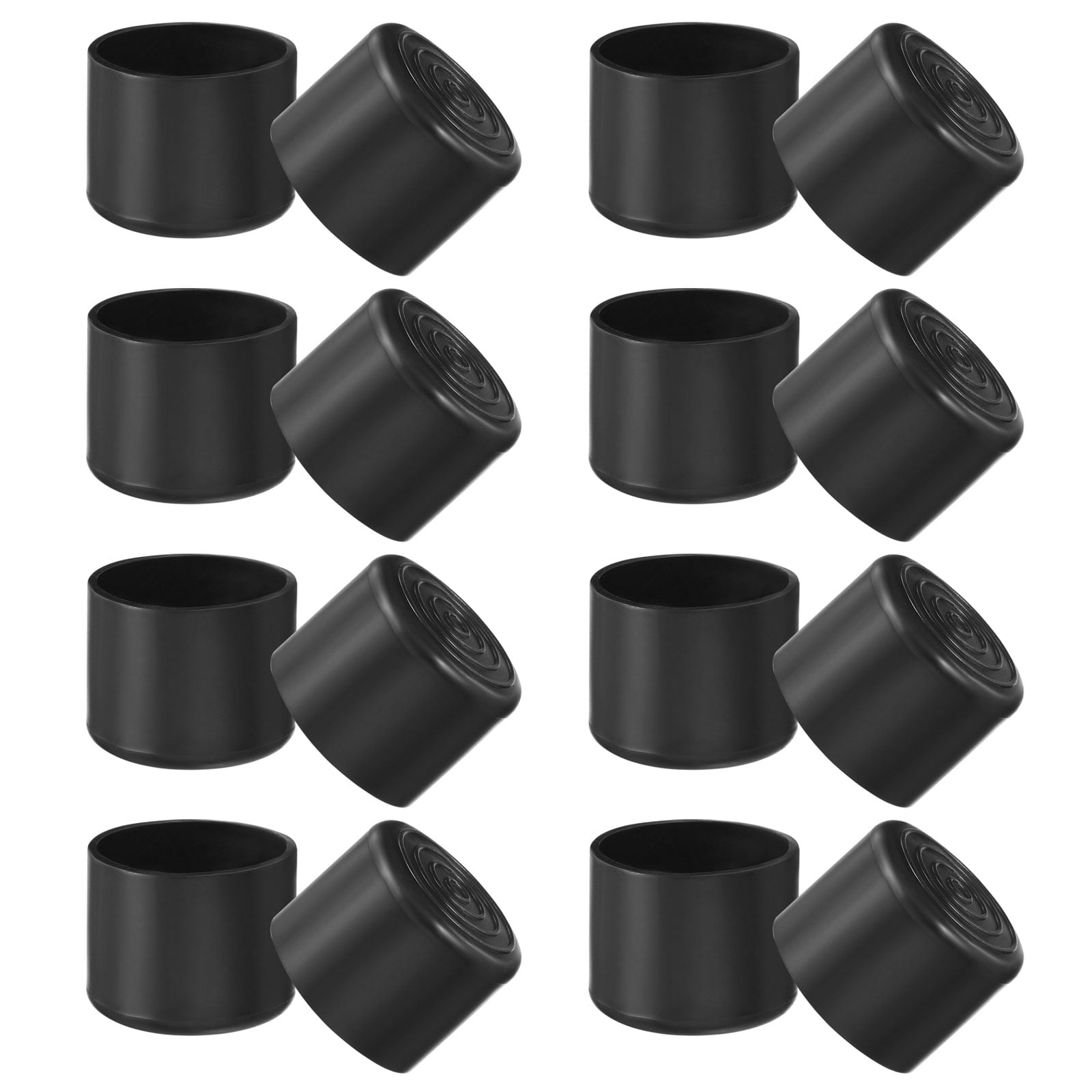Uxcell Round Plastic Hole Plug, Tubing Insert End Cap for Rectangle ...