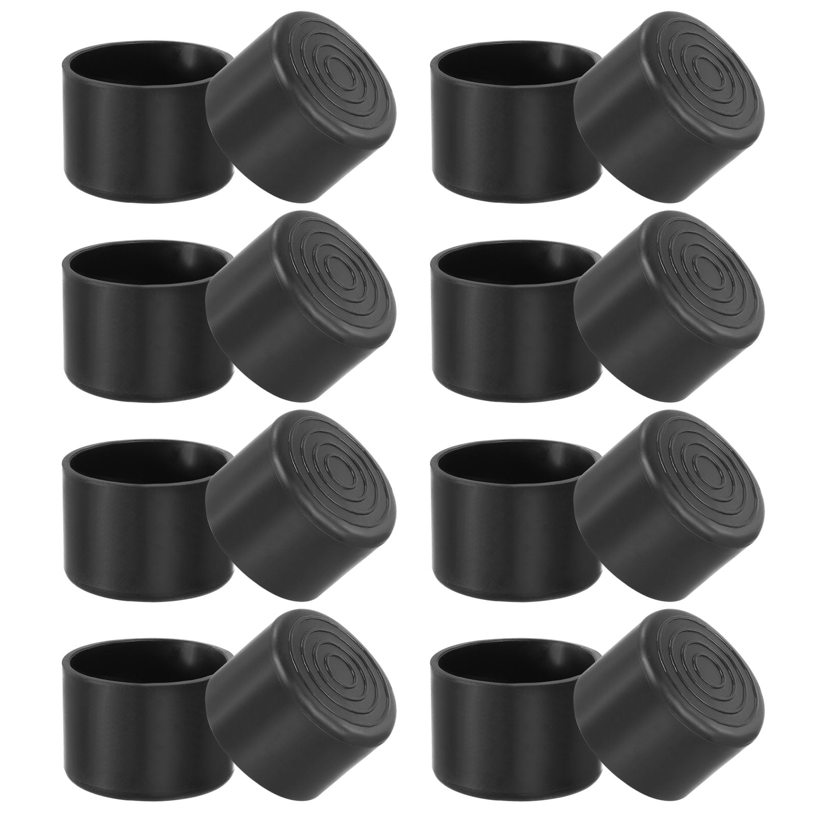 Uxcell Round Plastic Hole Plug, Tubing Insert End Cap for Rectangle ...