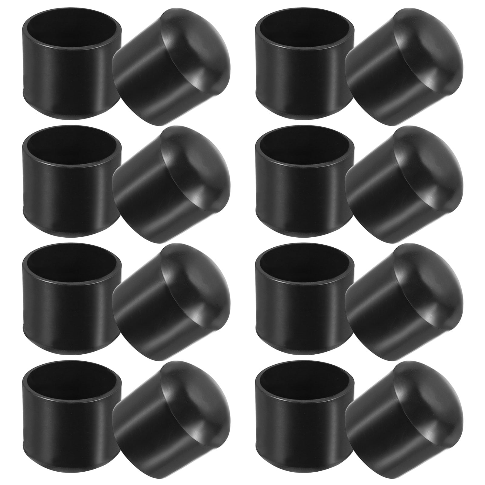 Uxcell Round Plastic Hole Plugs, Tubing Insert End Cap for Rectangle ...