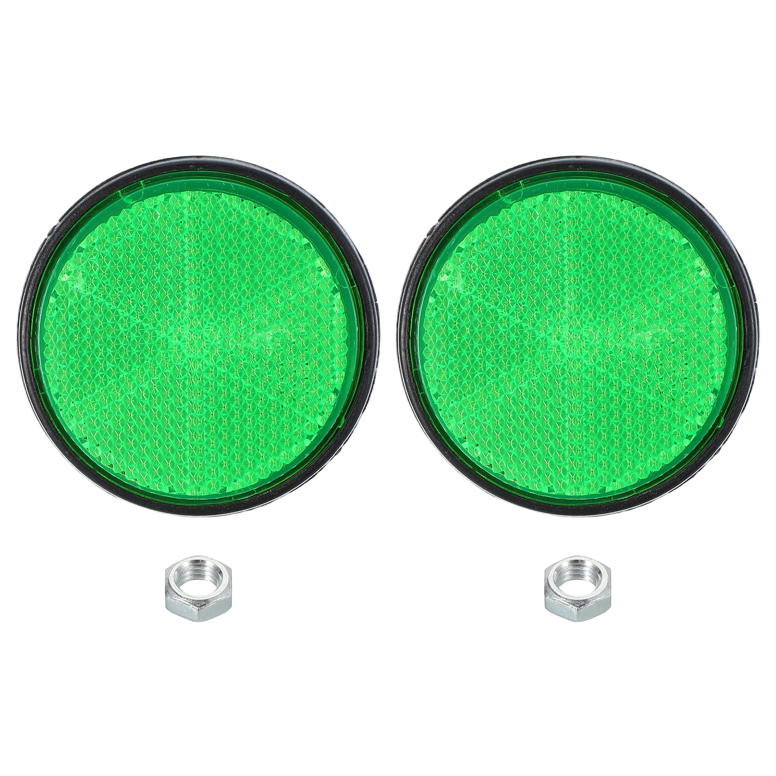 Uxcell Round Rear Reflectors, Safety Reflective Warning Reflector for ...