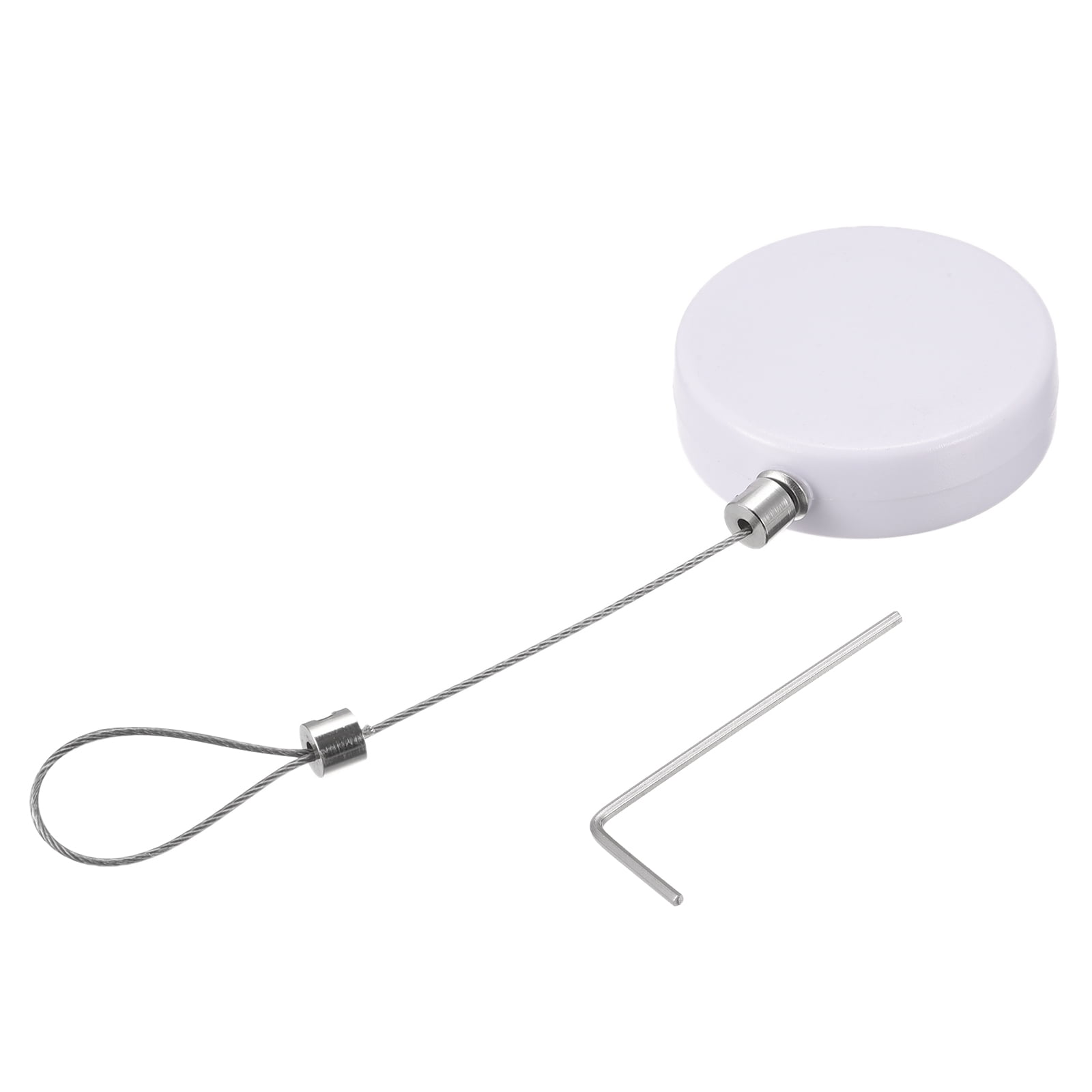 Uxcell Round Retractable Cable Lock,Remote Control Anti-Lost Rope 600g ...